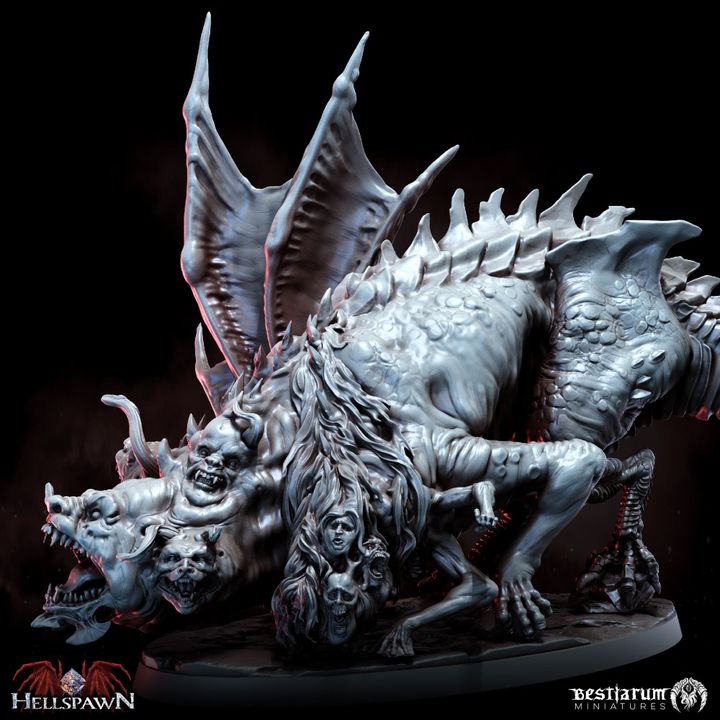 3D Printable Hellspawn - Part 3: The Demon Grubs by Bestiarum Miniatures